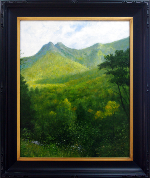 Chimney Tops - Oil on Canvas