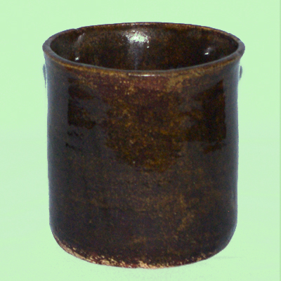 Brown Crock - Stoneware Pottery